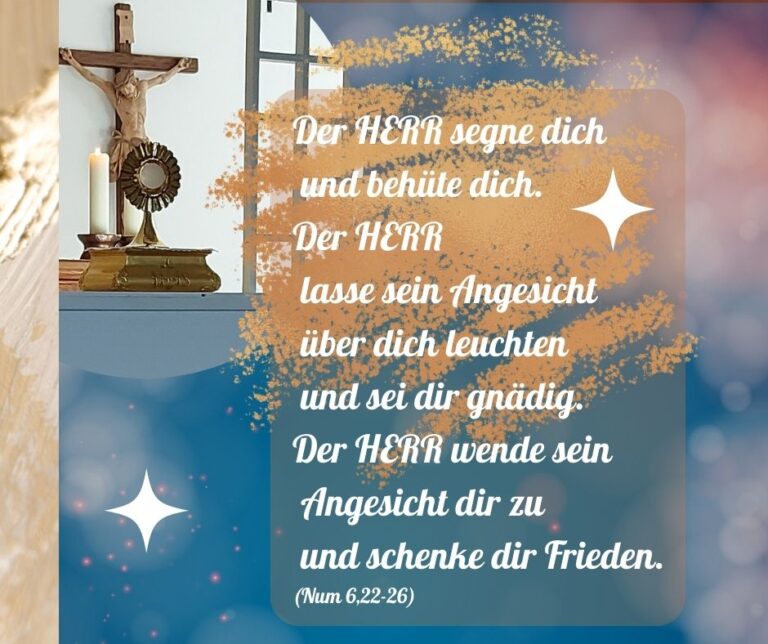 Gottes Segen für das neue Jahr 2025! – Karmelitinnenkloster Würzburg